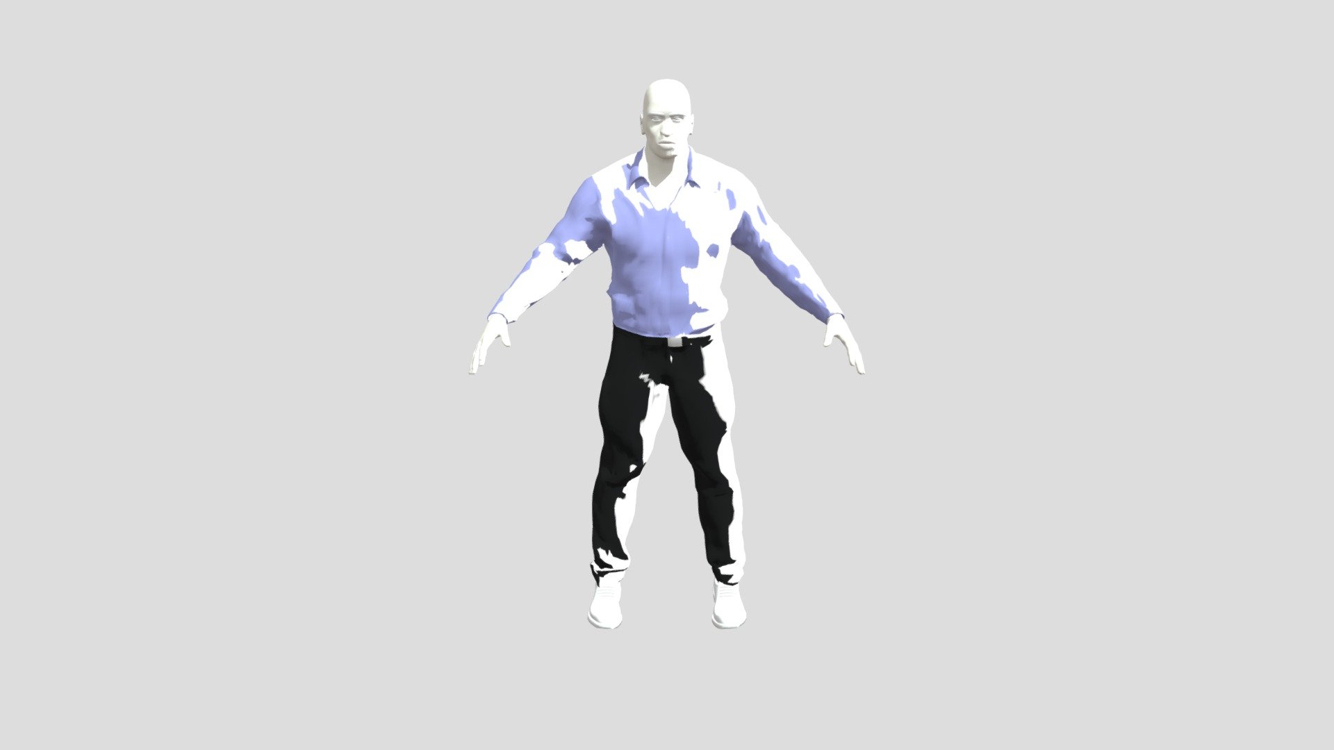 3D man character - Download Free 3D model by gilbertkitetu ...