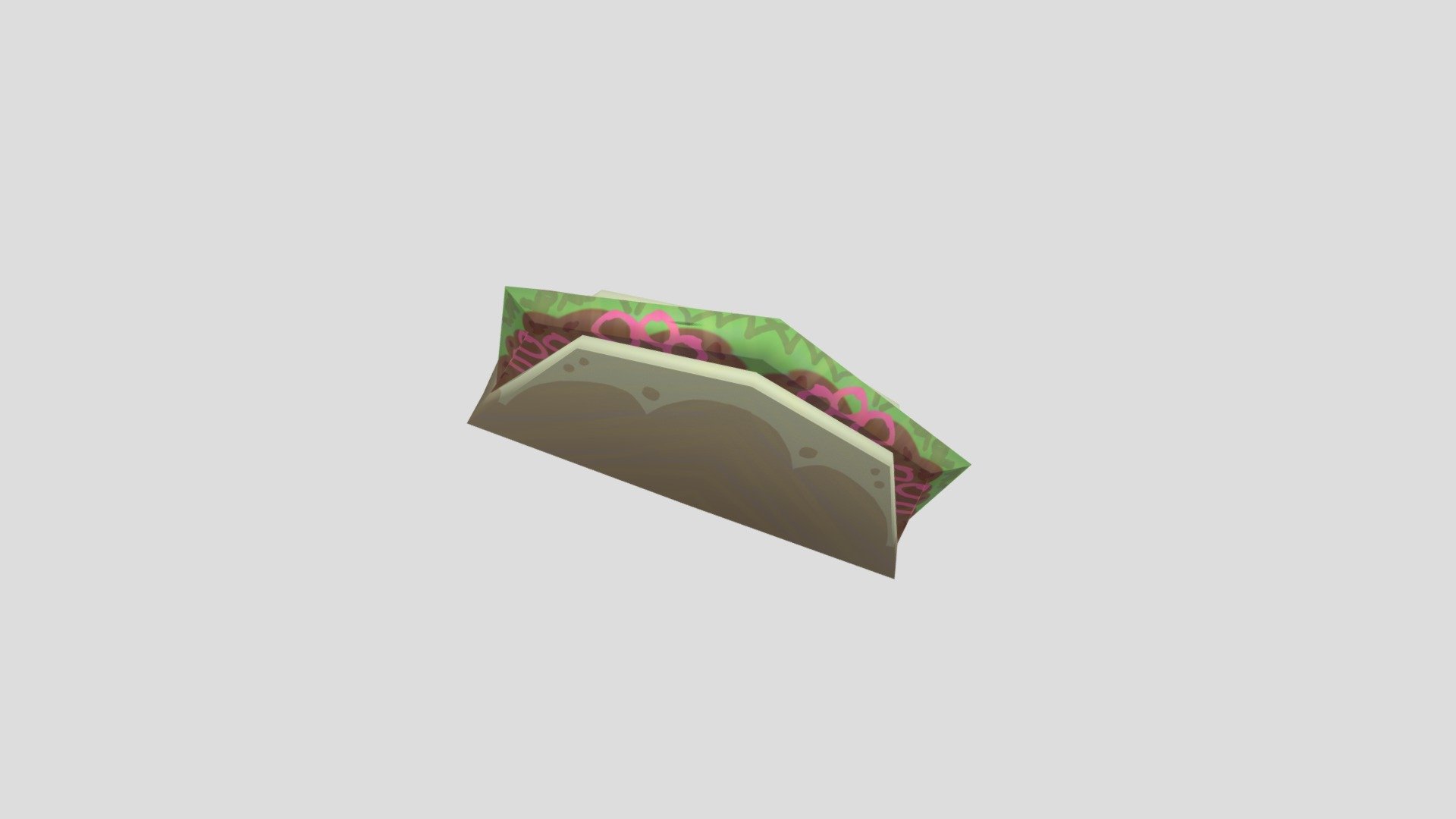Taco - Download Free 3D model by albertnj [500cd47] - Sketchfab