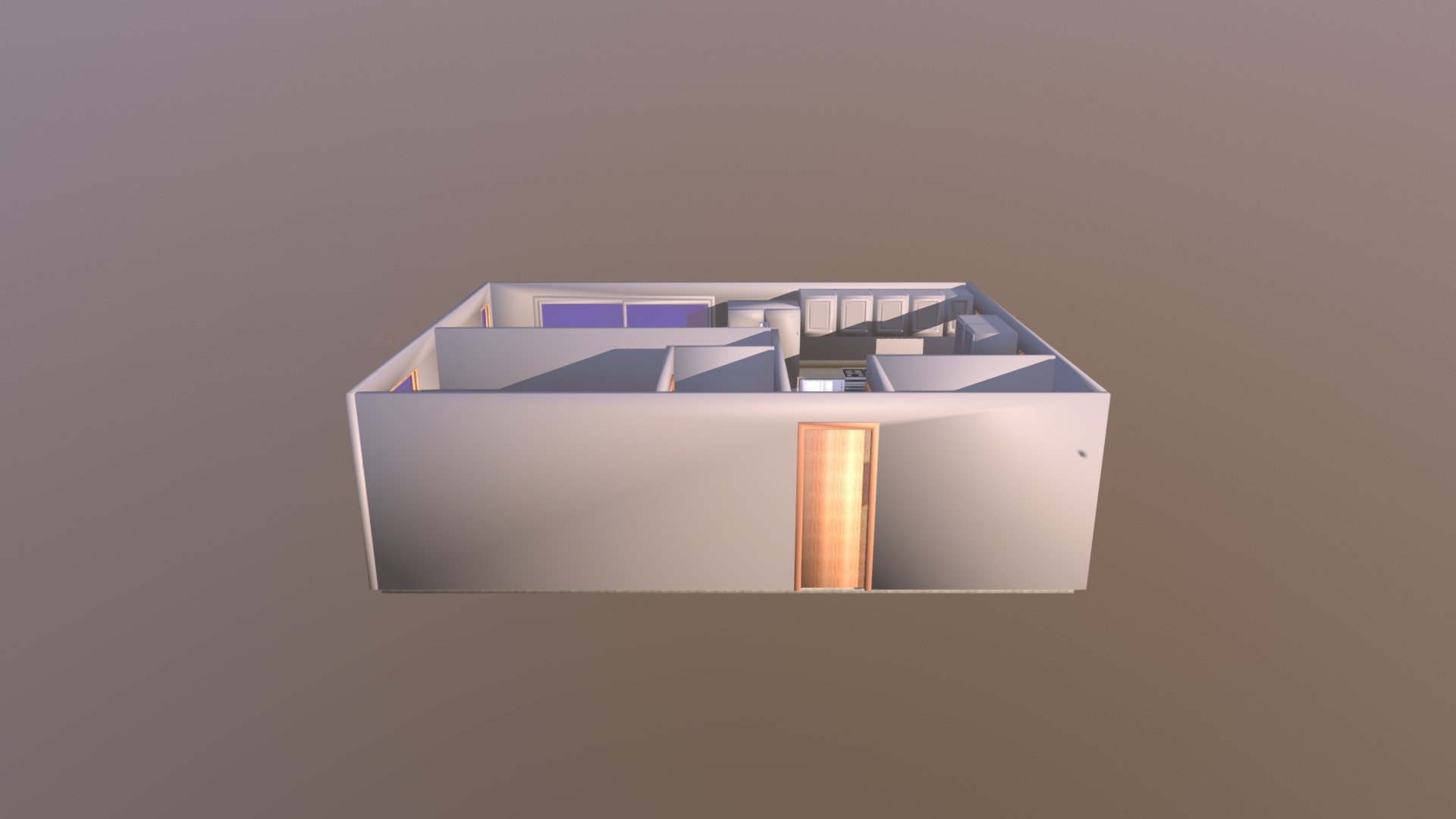 Garage House Final Design - 3D model by chen593 [500dbc9] - Sketchfab