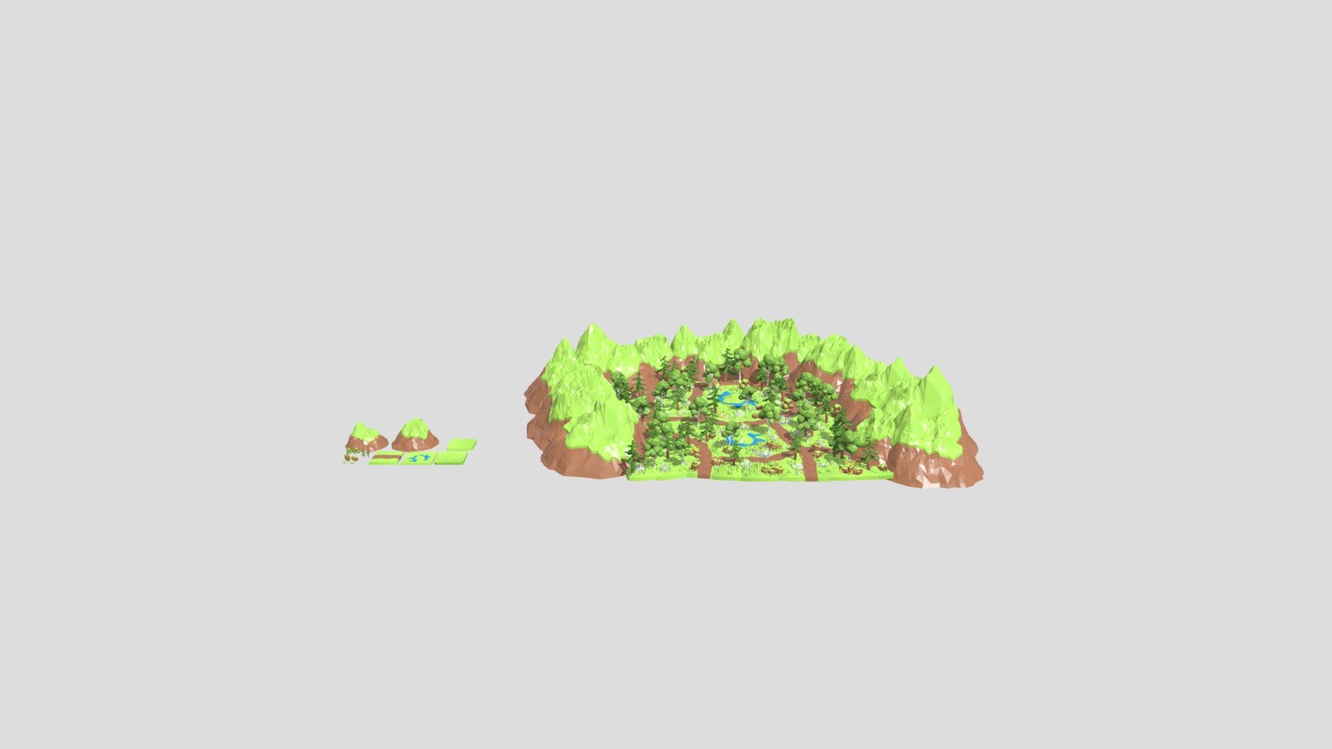 Forest Demo 3D Enviroment - 3D model by Unicorn Tech PR (@UnicornTechPR ...