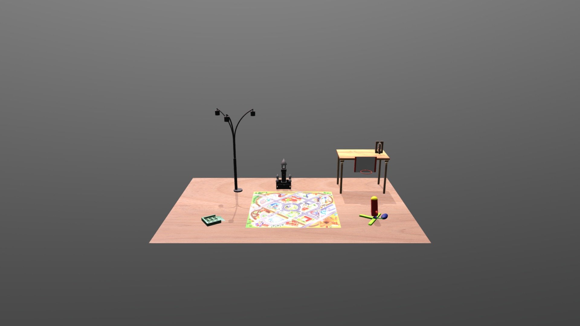 Maya Final Scene - 3D model by jrhine [5011b36] - Sketchfab