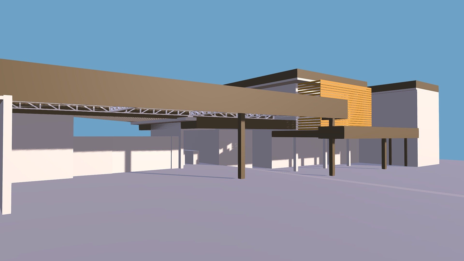 COBERTURA PORTARIA - 3D model by JACKSTEEL ENGENHARIA (@JACKSONJADER ...