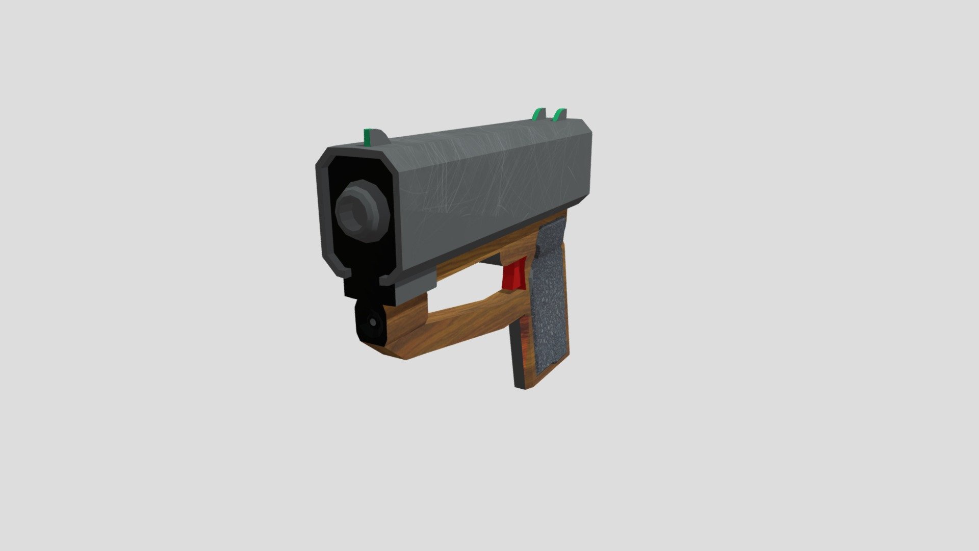 Gun - Download Free 3D model by Baldy (@maney) [5012e04] - Sketchfab