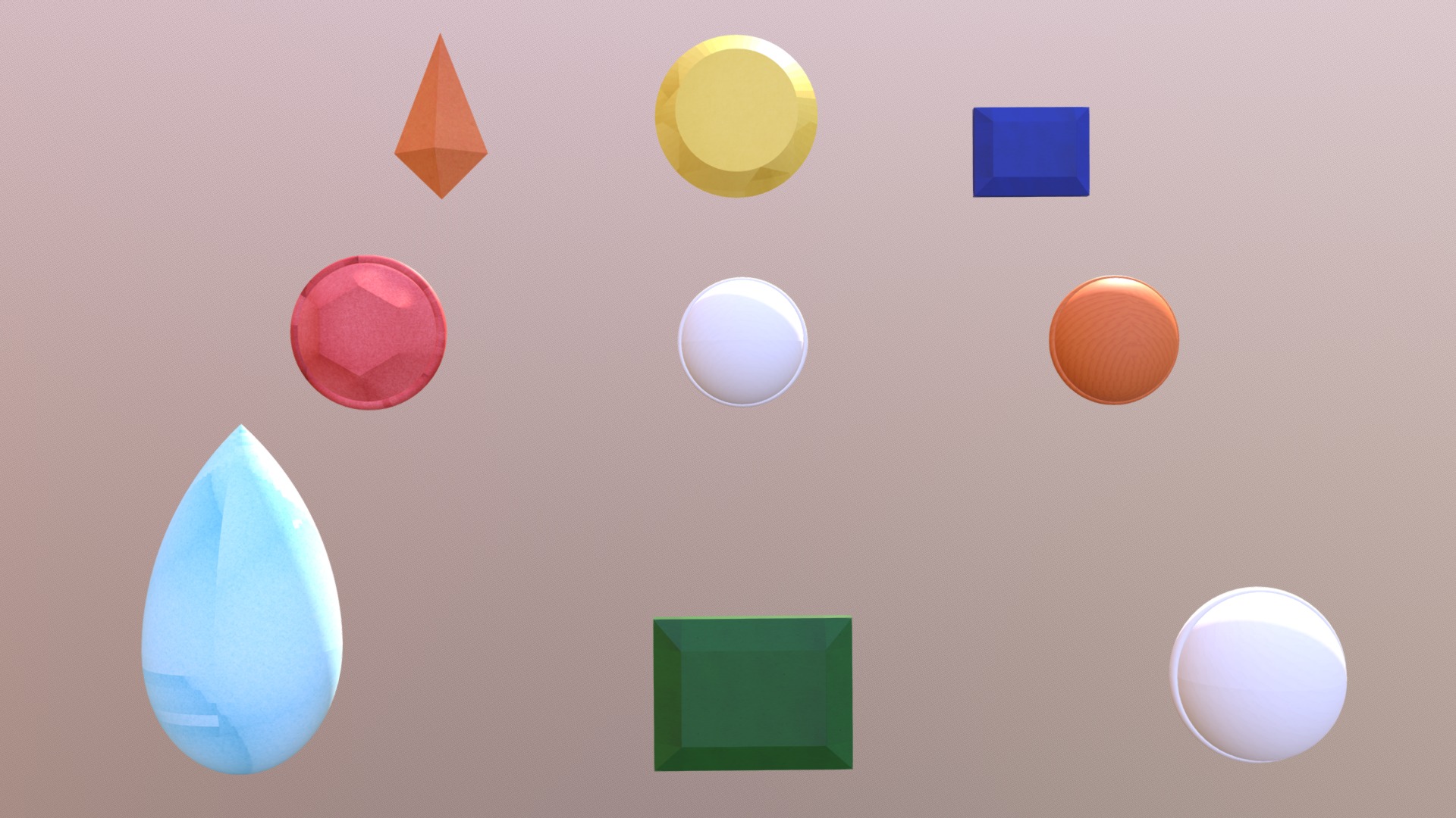 [Updating...] Homeworld Gems [Set #1] - 3D model by Anthony Z. Davis ...