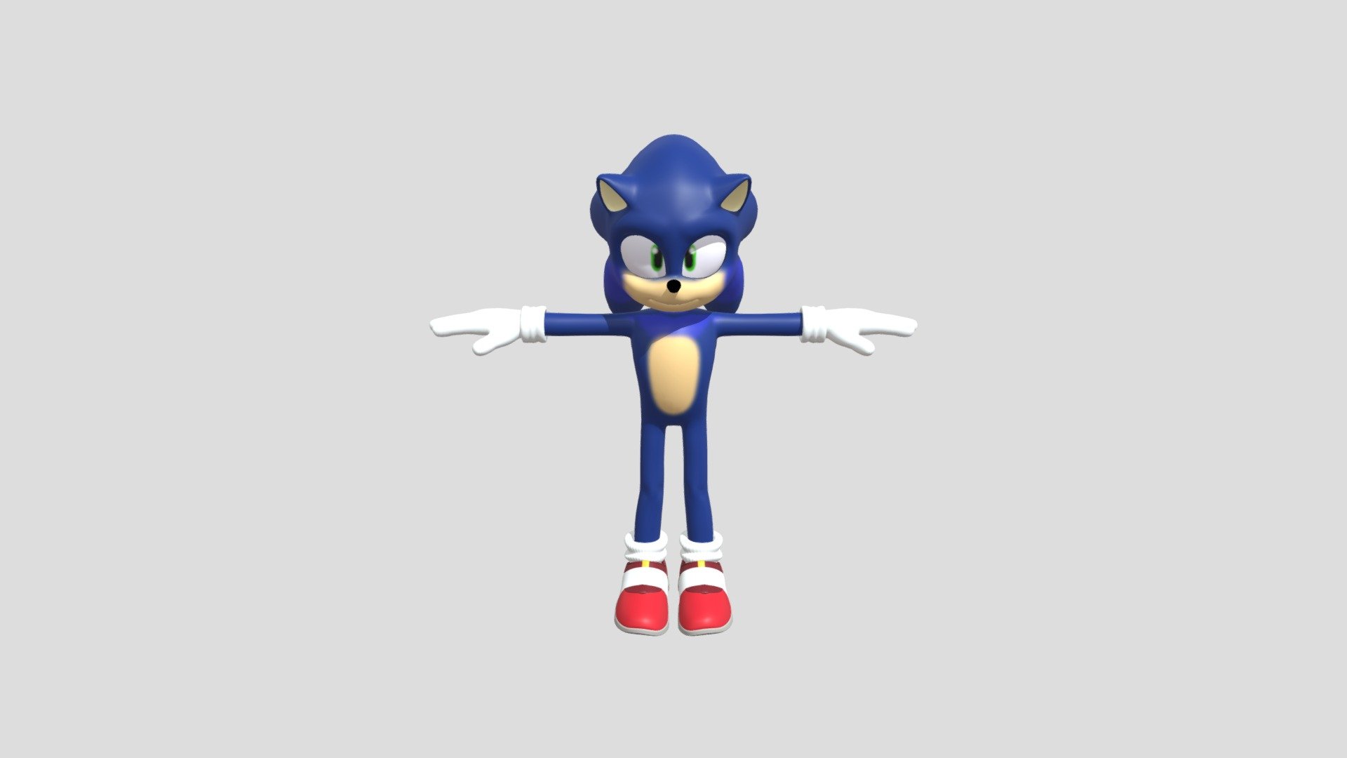 Movie Sonic Free - Download Free 3D model by josediazbaby [50173e2 ...
