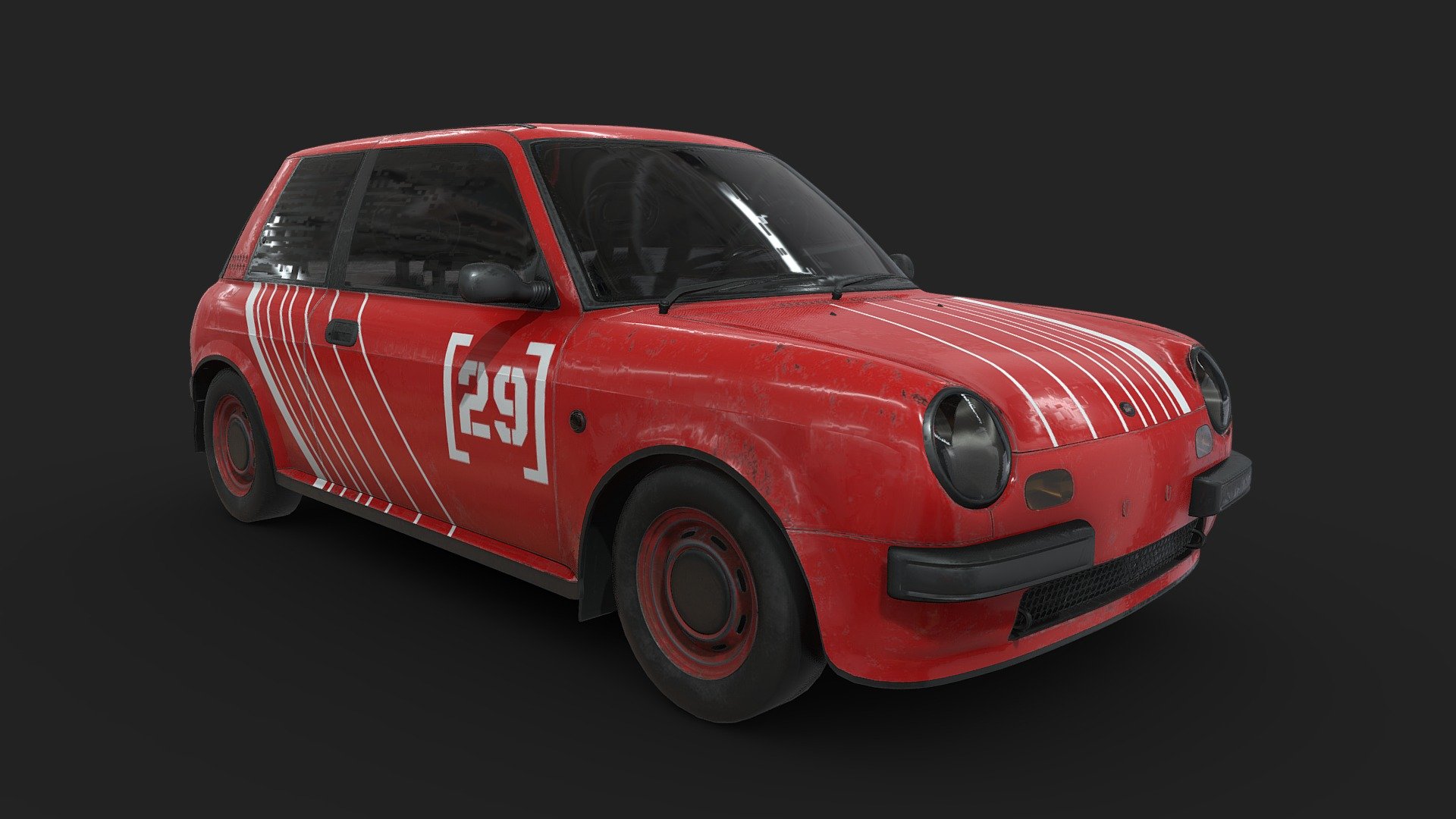 1987 Nissan Be-1 - 3D model by Object_29 [5017a4f] - Sketchfab