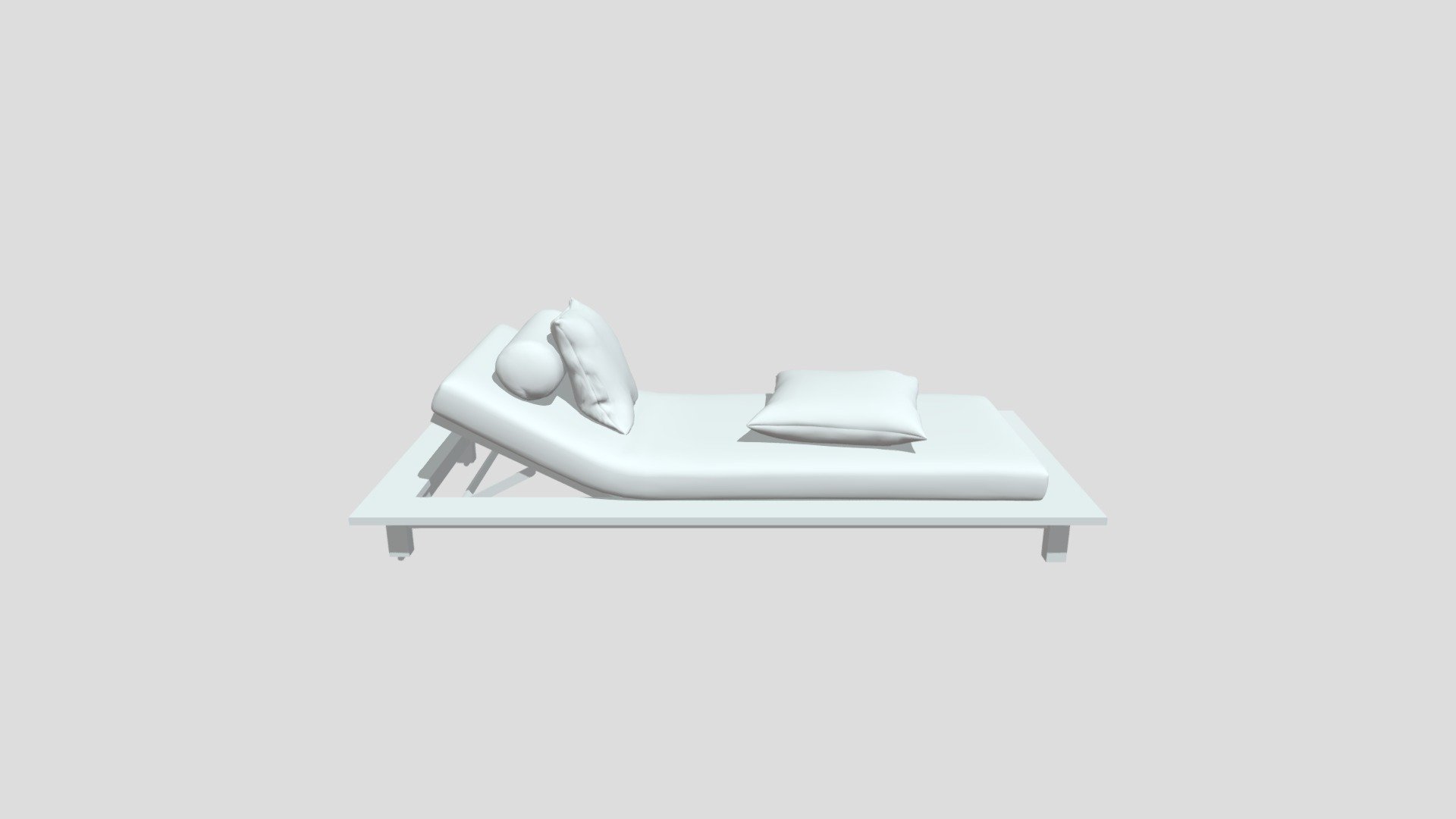 sunbed from fbx - 3D model by vcbh [5019728] - Sketchfab