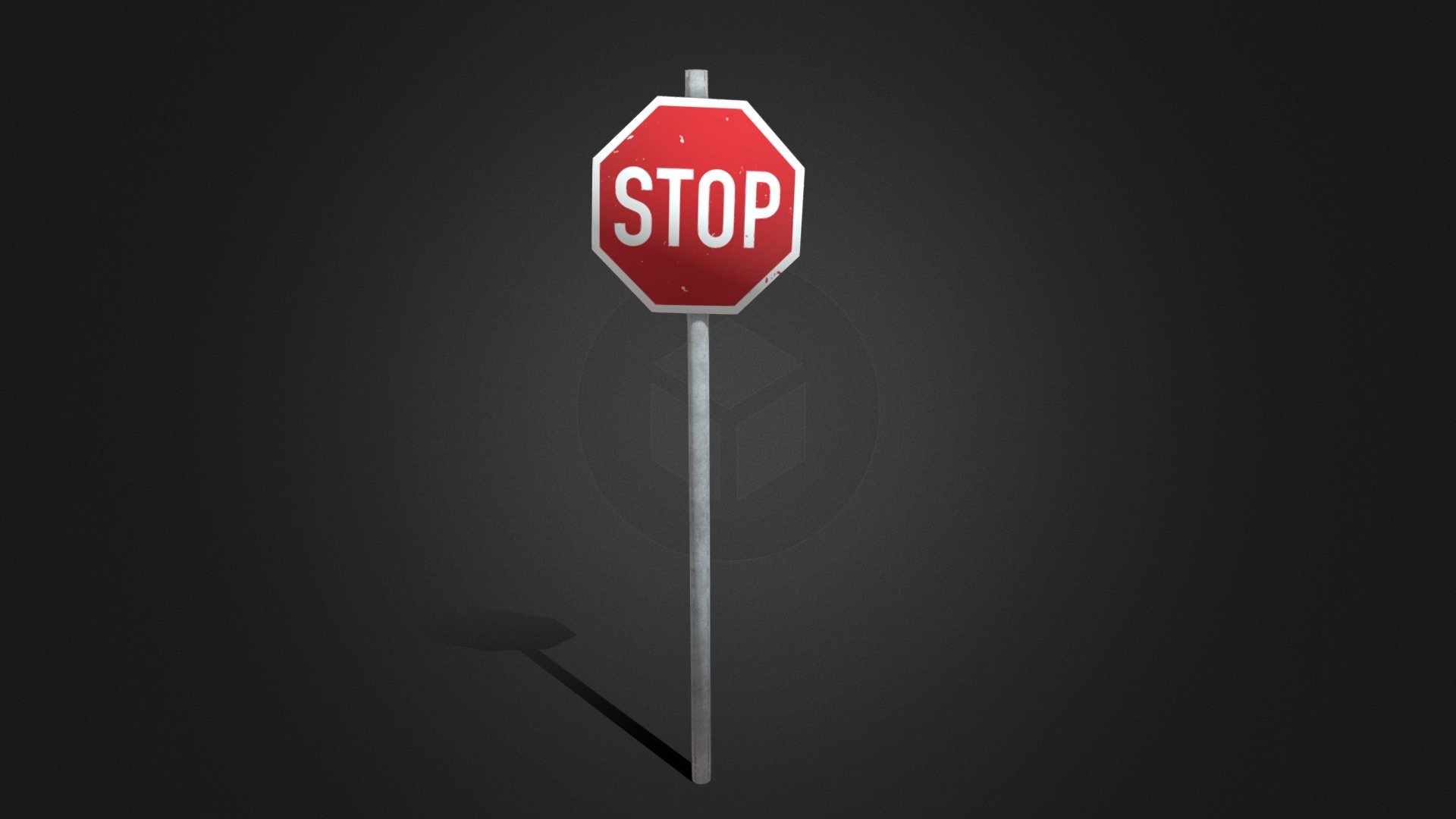 [CC0] Free Stop Sign - Download Free 3D model by Viktor Sano (@sanogdv ...