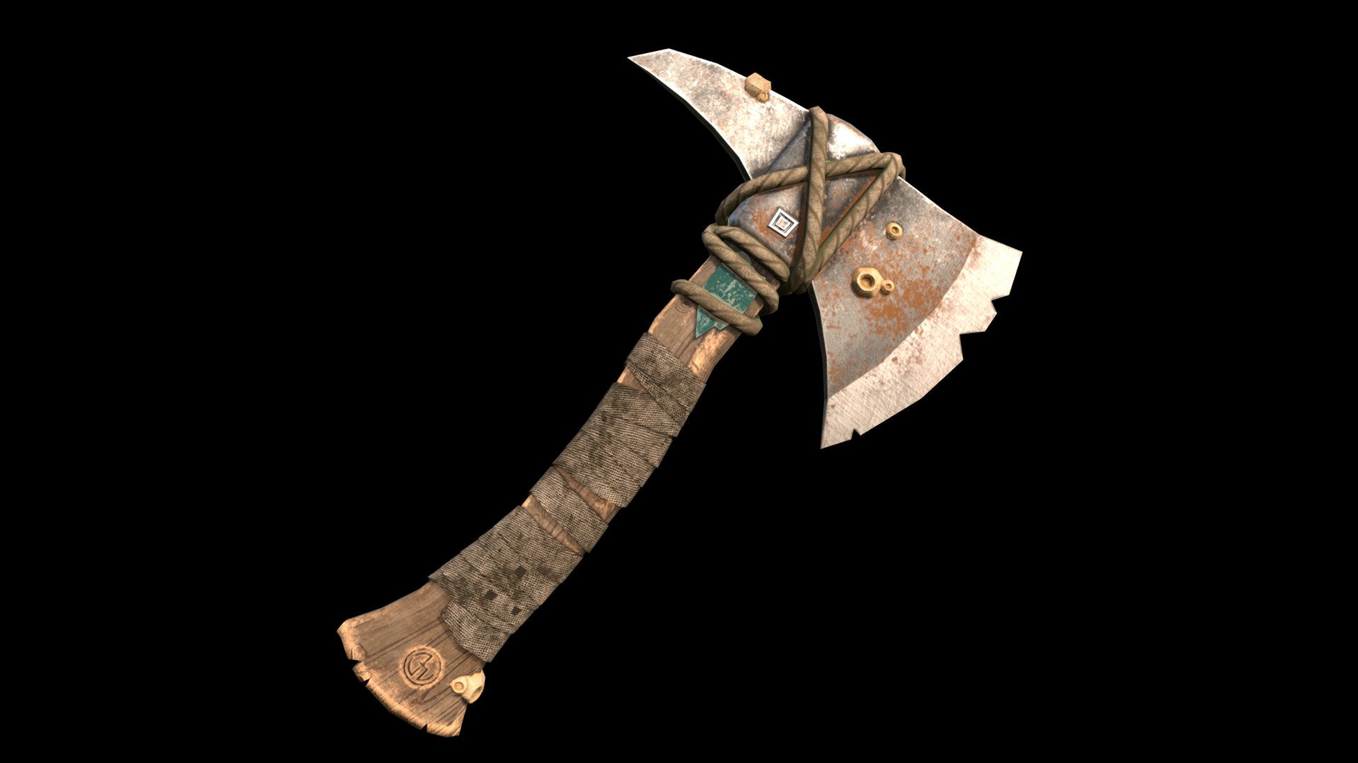 SAIL VR - Throwing Axe - 3D model by Jason vonGermeten ...