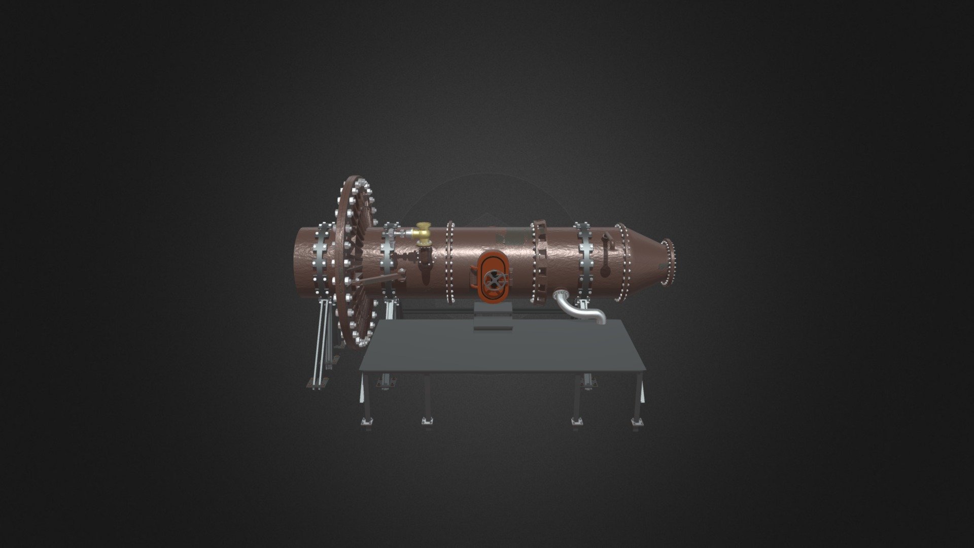 Industrial Machine - 3D model by Vinay752 [501a513] - Sketchfab