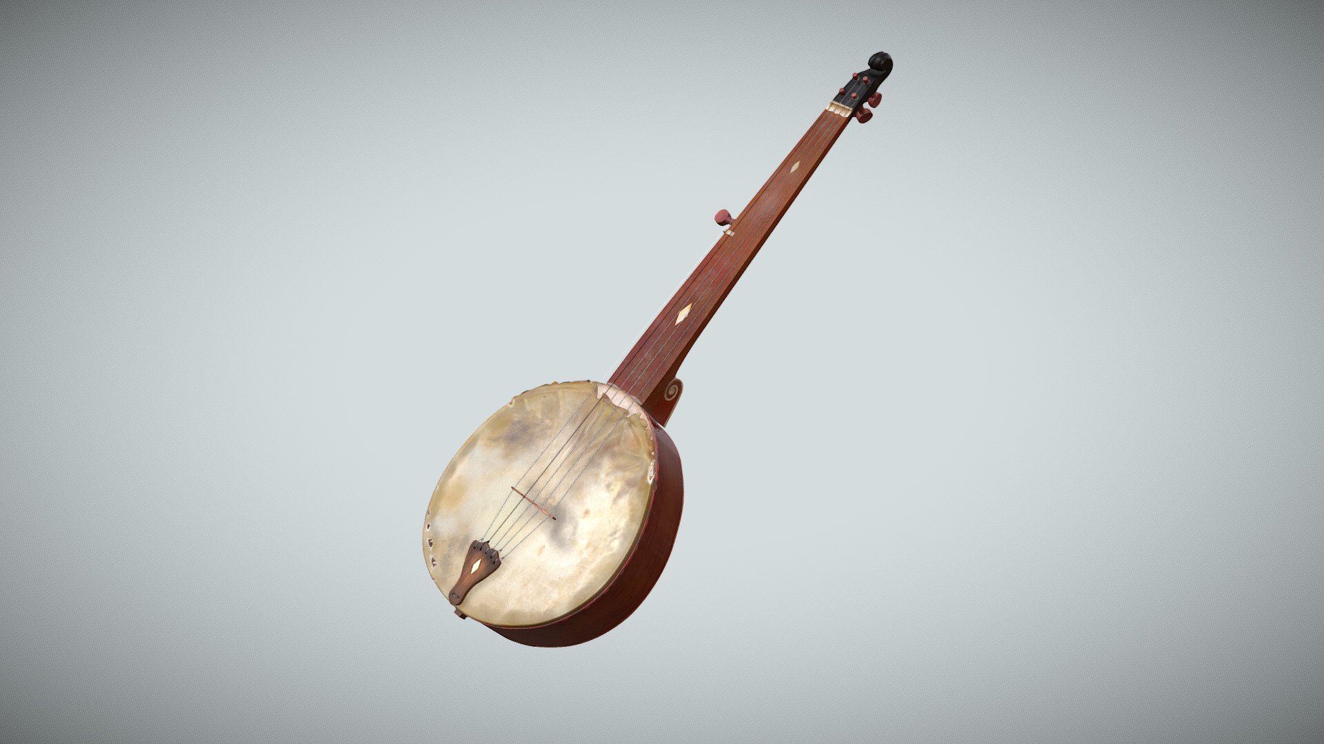 Tackhead Banjo - 3D model by thebanjoproject [501b1b5] - Sketchfab