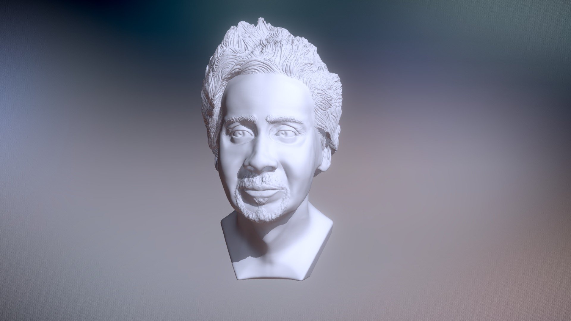 Tim Burton Bust - 3D model by Radsethero (@Radsethero) [501ca11 ...