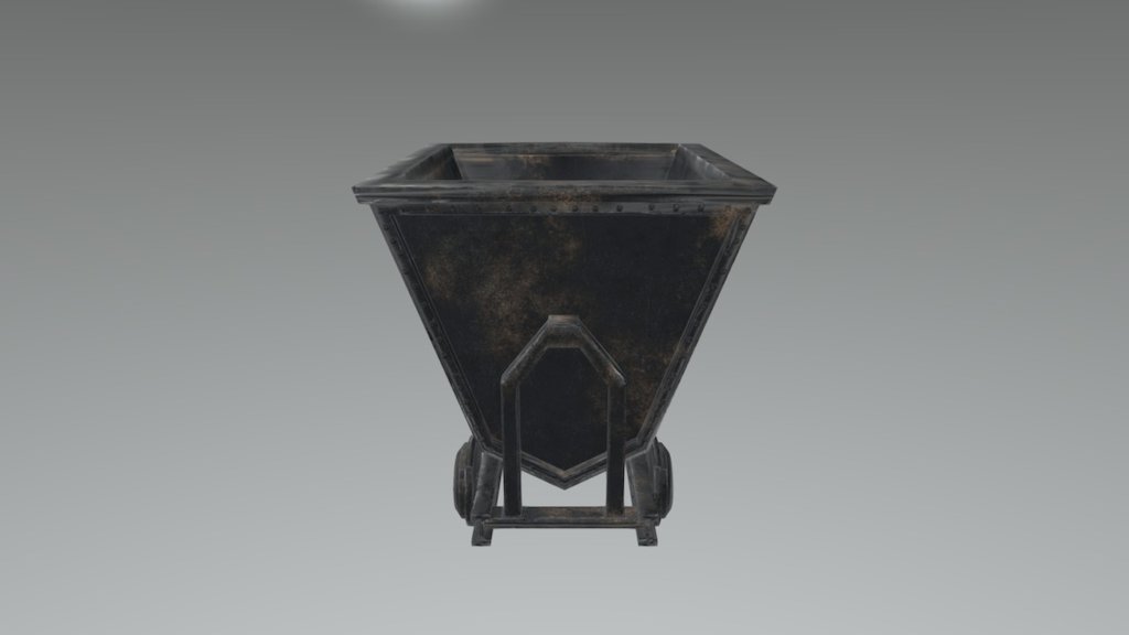 Mining Cart - 3D model by weber.lars [501d185] - Sketchfab
