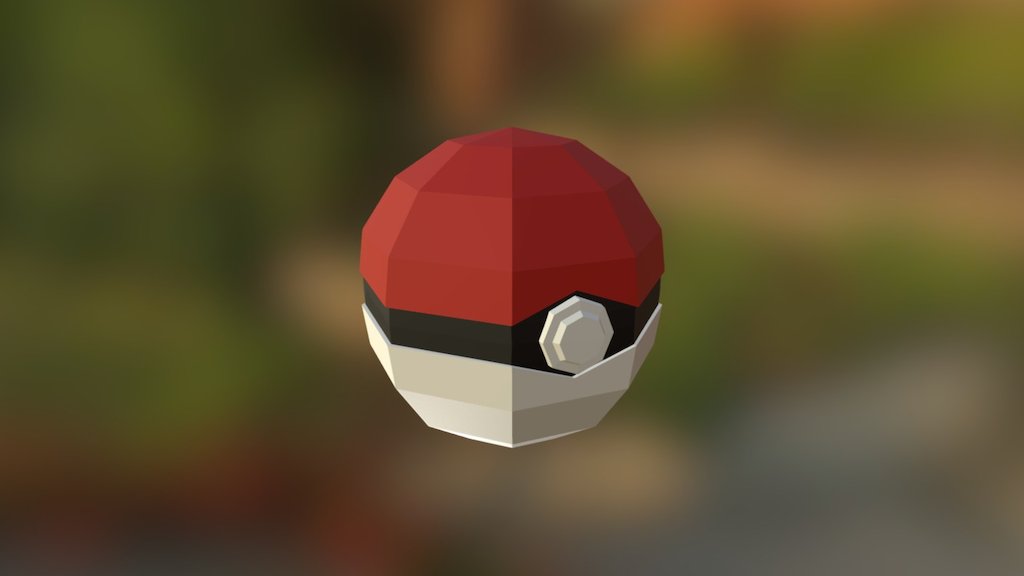 Pokeball - 3D model by Antarctica [501d846] - Sketchfab