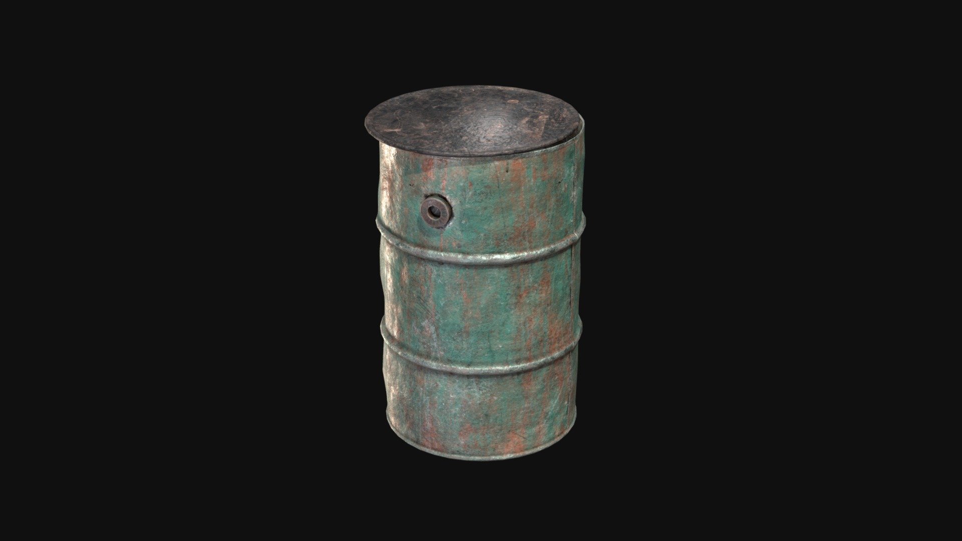 Metal Barrel - Download Free 3D model by Melon Polygons (@Melonpolygons ...