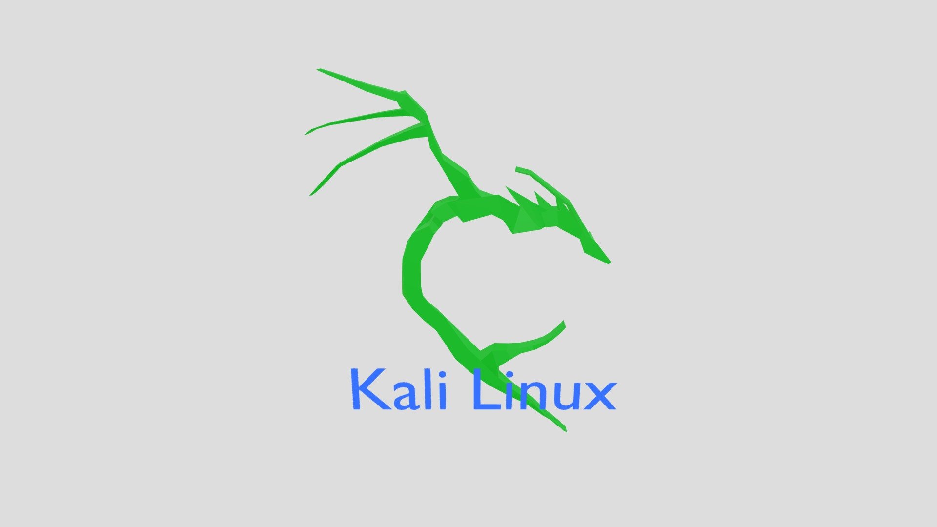kali Linux - Download Free 3D model by KingHyder Studio (@MohammadSaad ...