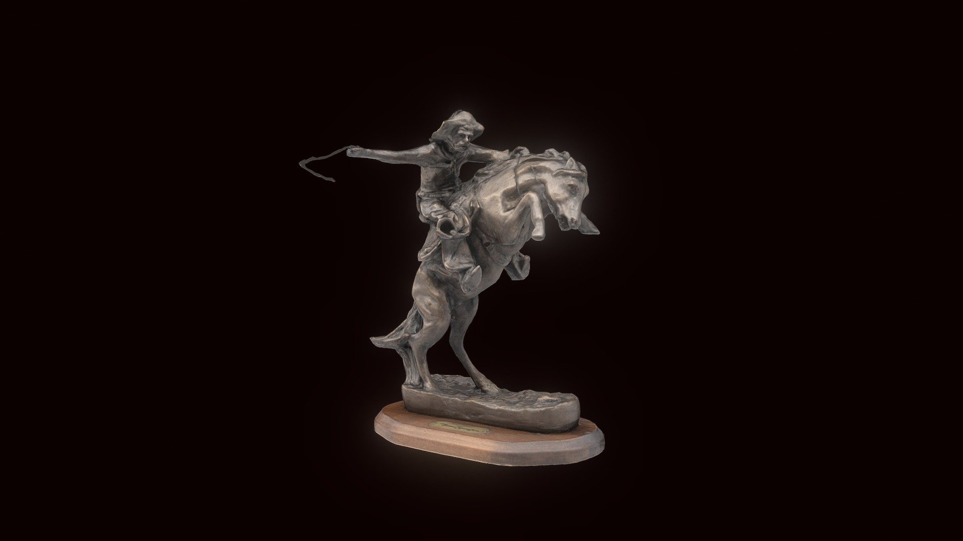 The Bronco Buster - 3D model by j_tobias (@tobiasj3) [501eb41] - Sketchfab