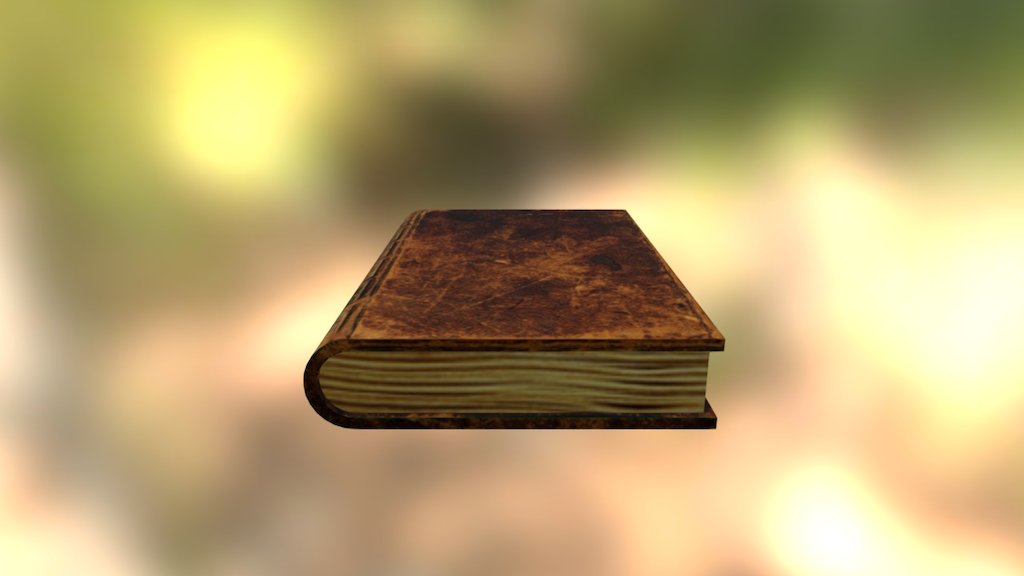 Old Book - 3D model by Chakkrit_Hansen [501f228] - Sketchfab