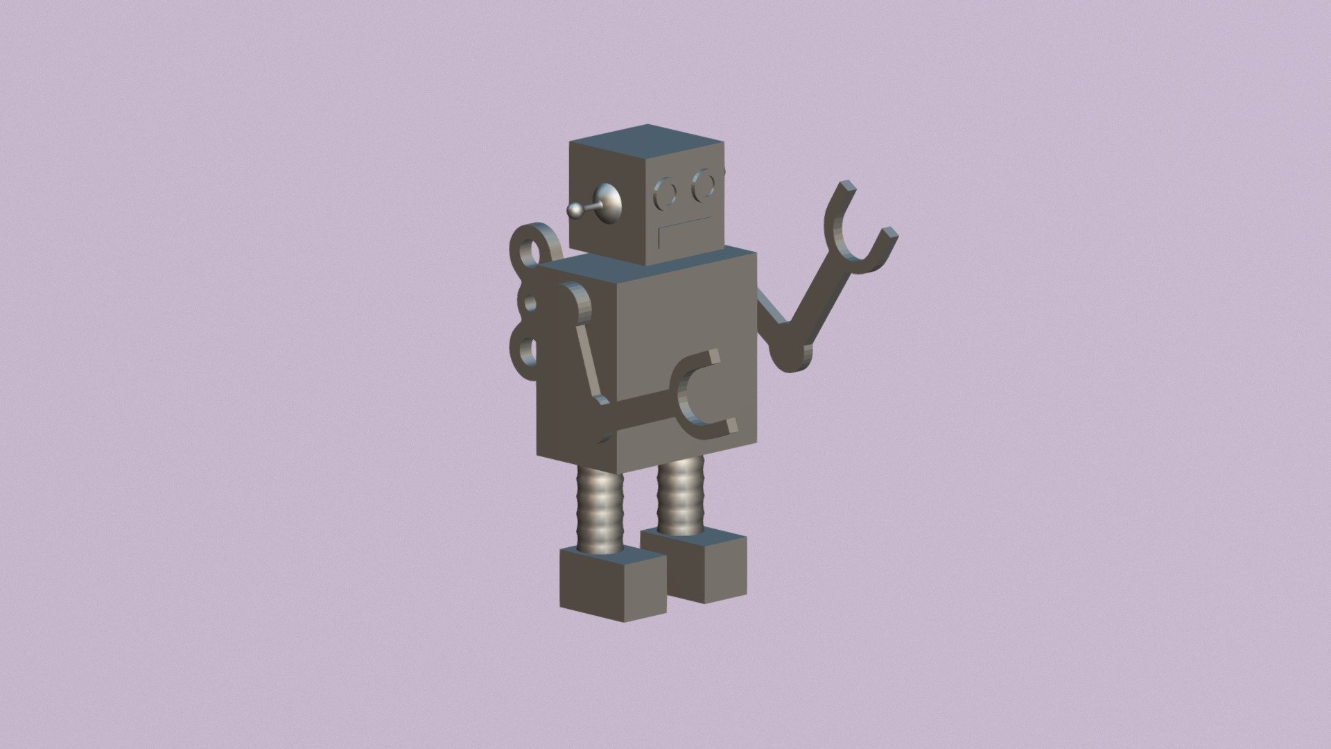 Toy Robot - 3D model by samgiustizia [5020287] - Sketchfab