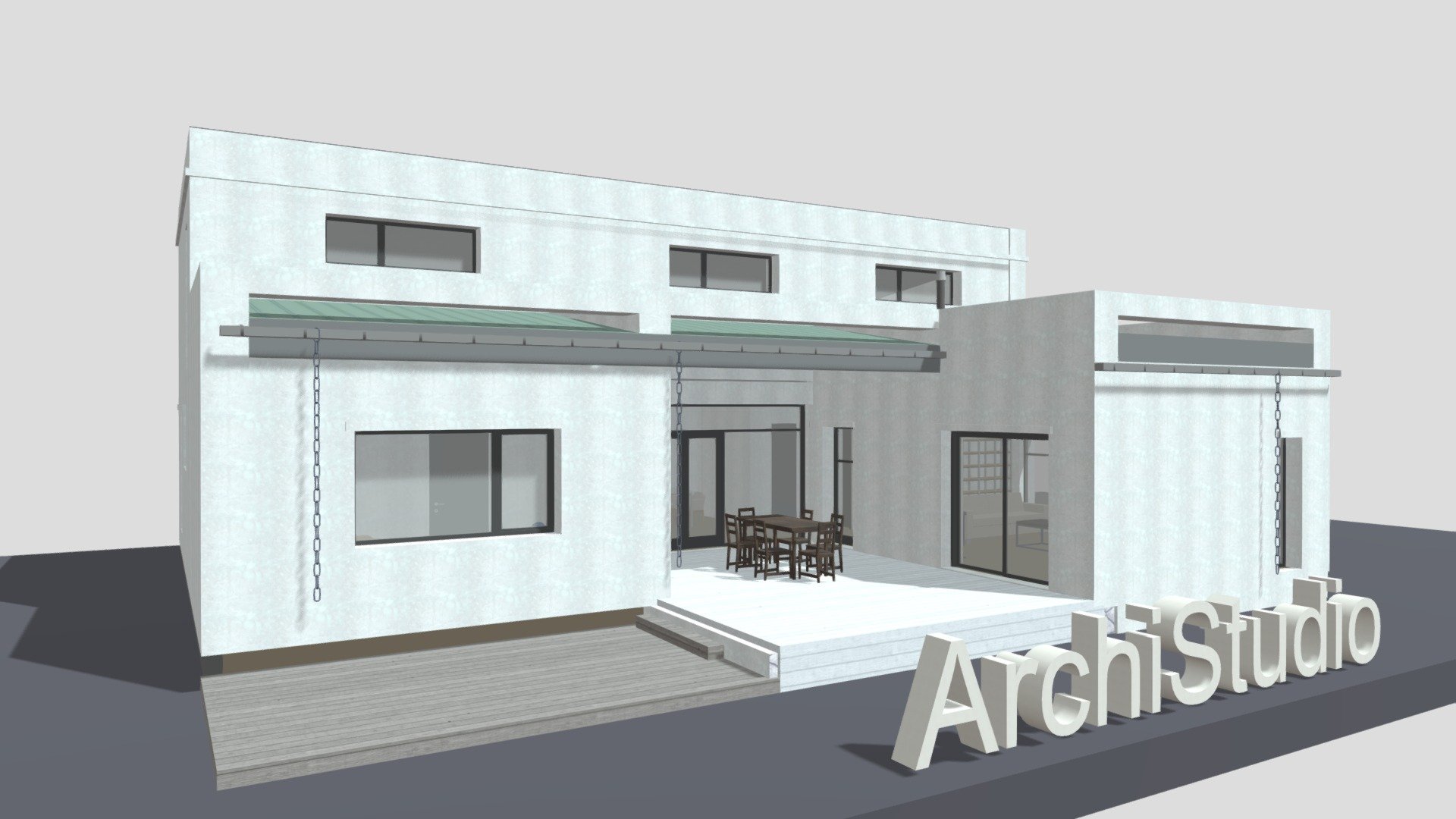 Casa Galea - 3D model by Archistudio Romania (@tmproiectare) [5020dc3] - Sketchfab