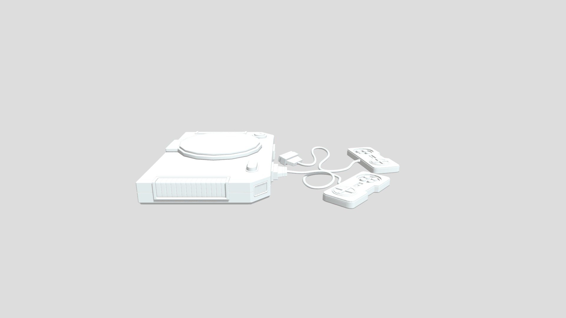 3d Model Console 3d Model By Fkmymesh [502102b] Sketchfab
