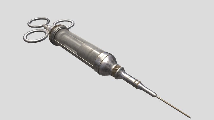 Syringe 3D models - Sketchfab