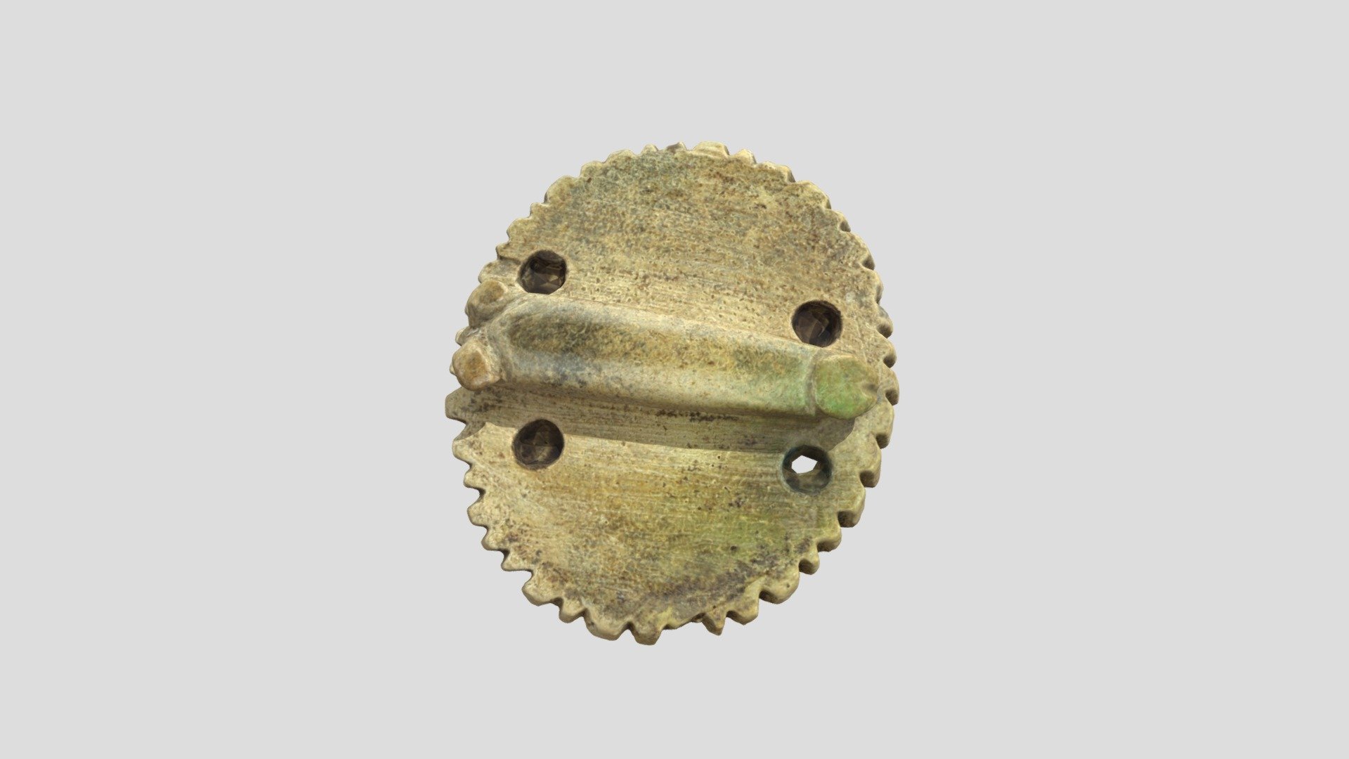 Roman Phallic Brooch - Download Free 3D model by Spelthorne Museum ...