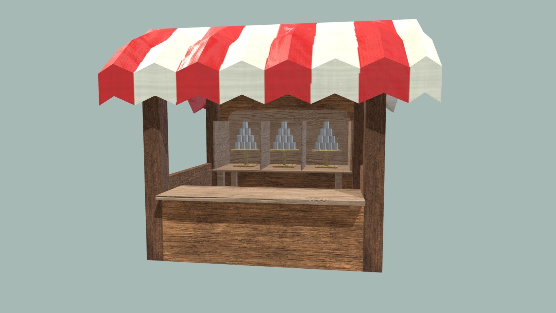 BallThrowStand - 3D model by Alex H (@220301) [5025246] - Sketchfab