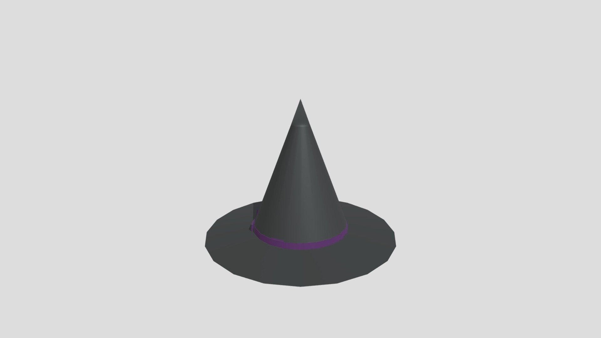 Witch Hat - 3D model by DemyvandenHeerik [5025e83] - Sketchfab
