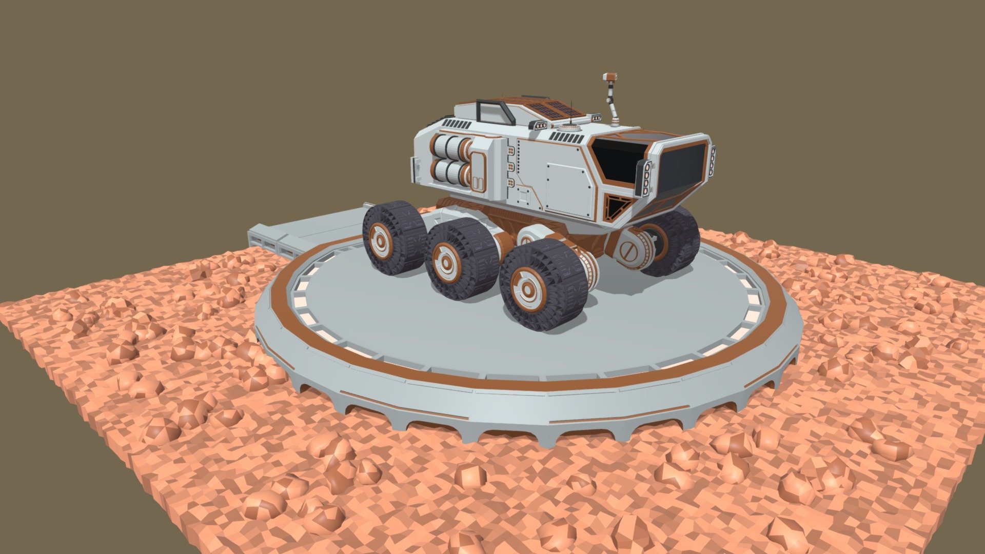 Rover new - Download Free 3D model by M8ZA [5026132] - Sketchfab