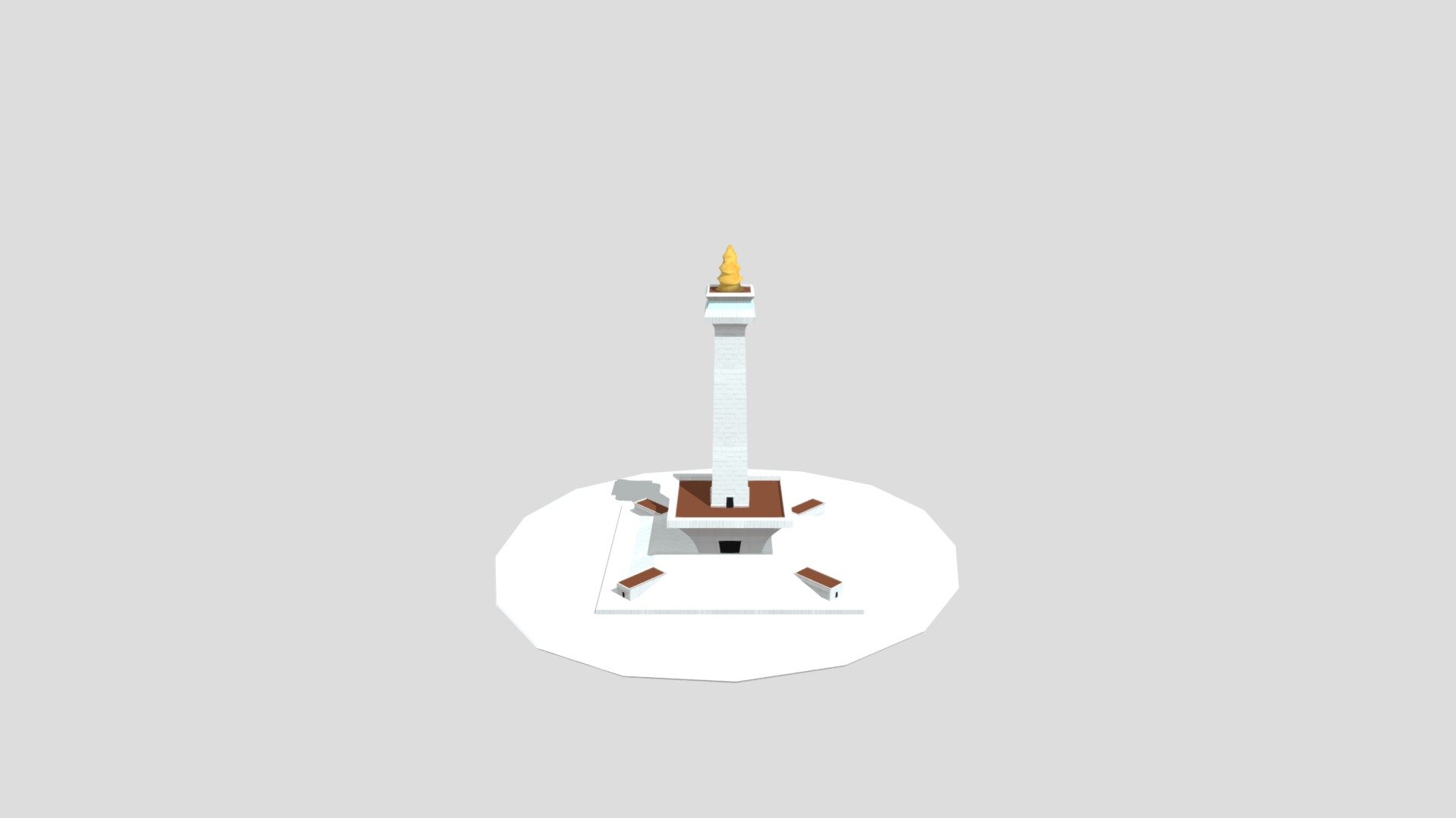 Monas - Download Free 3D model by hynect [5028c0e] - Sketchfab