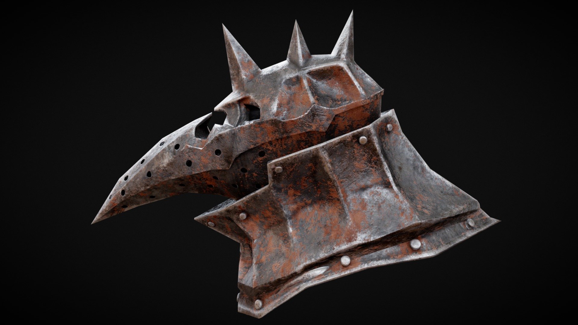 Plague Knight Helmet - Download Free 3D model by T4iri [502a089 ...