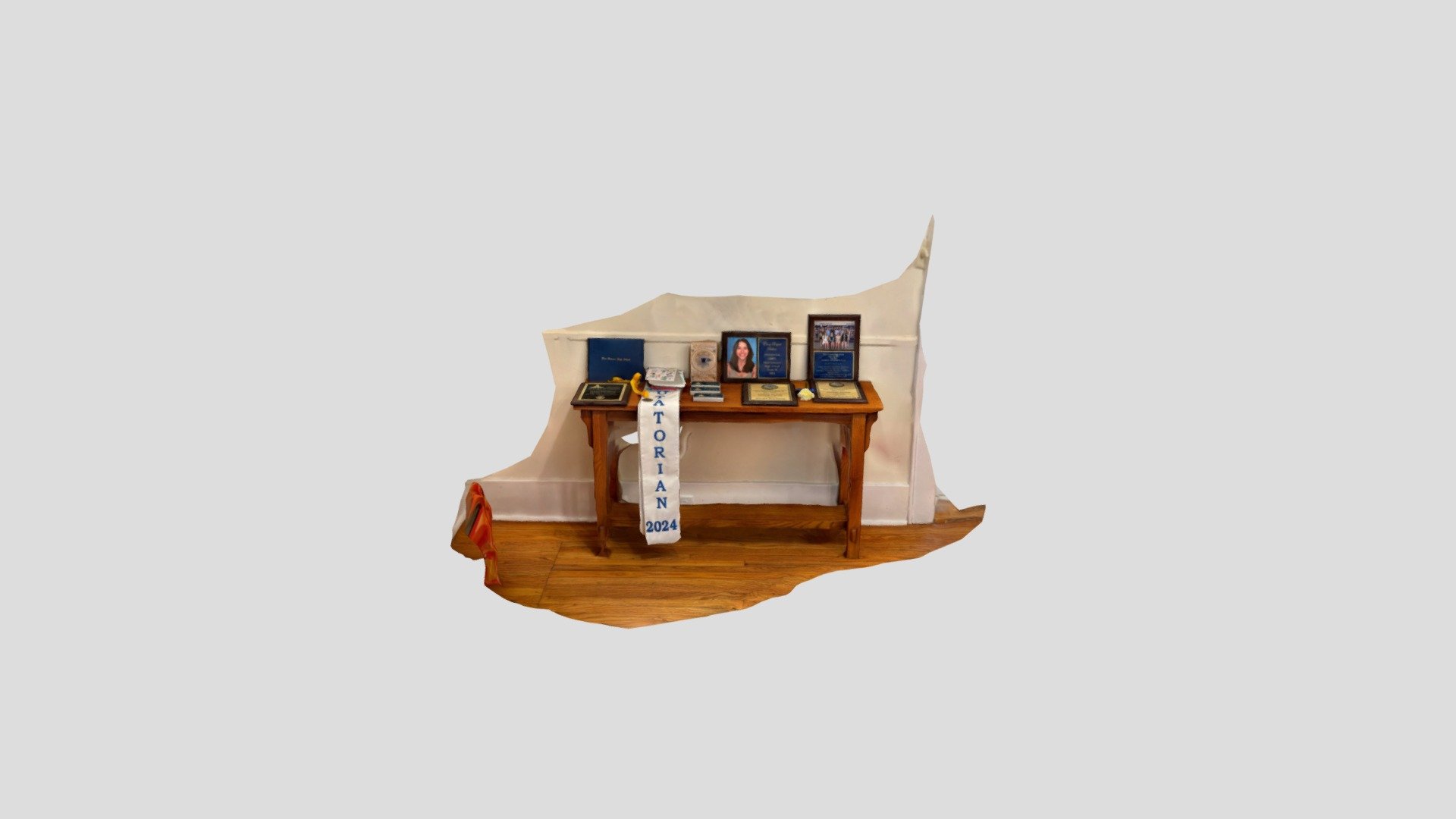 Elena Raquel Pacheco’s award table - Download Free 3D model by ...