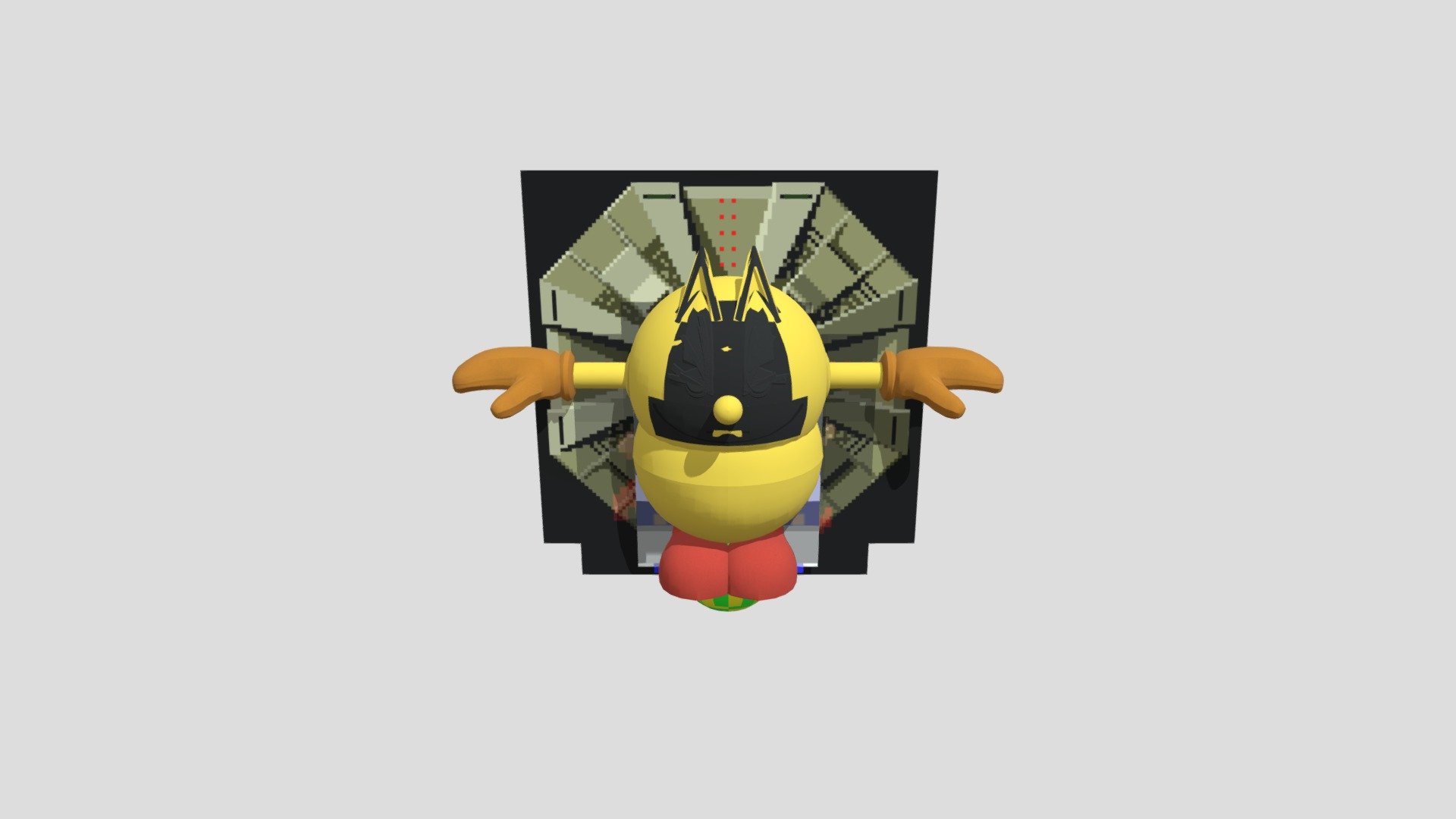 Pacman Smash brothers ultimate - Download Free 3D model by ...