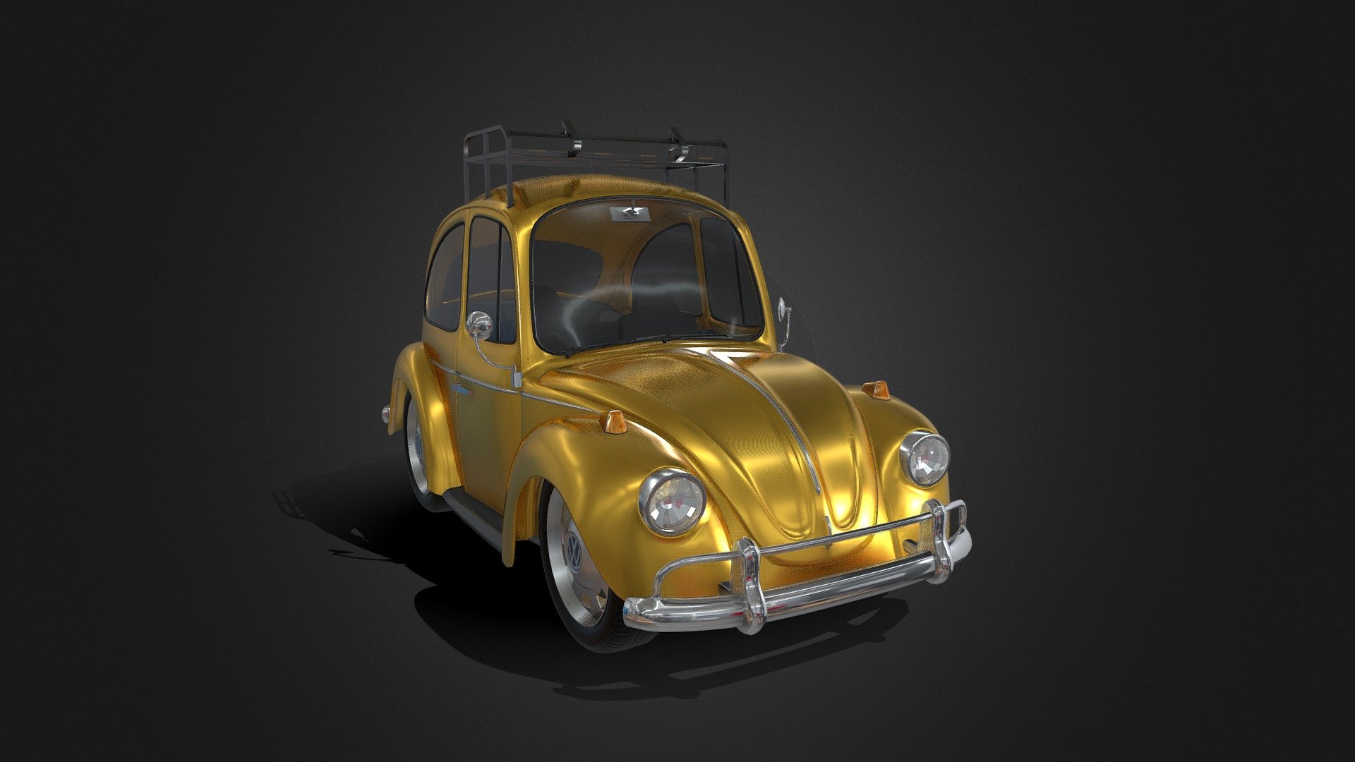 Volkswagen Cartoon Beetle - 3D model by Yormaia [502d6ab] - Sketchfab