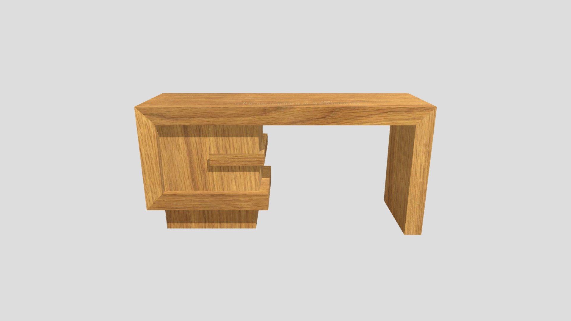 Bureau - 3D model by Boukhassi [502e243] - Sketchfab
