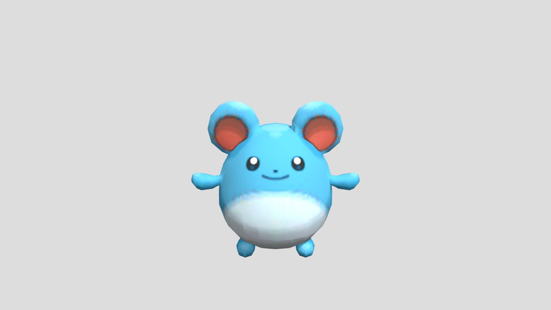 Marill - Download Free 3D model by nguyenlouis32 [503025b] - Sketchfab