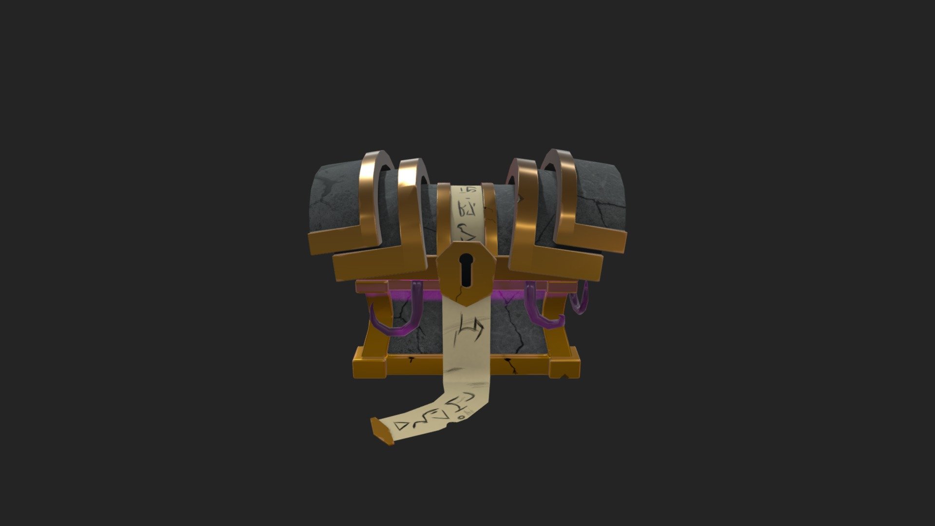 Stylized Chest - 3D model by AlexanderWilliams [5034b41] - Sketchfab