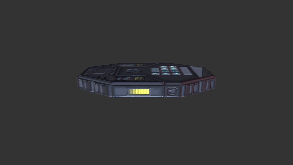 Sci-fi Gadget - 3D model by Andrei Sovetkin (@skaut) [503502c] - Sketchfab
