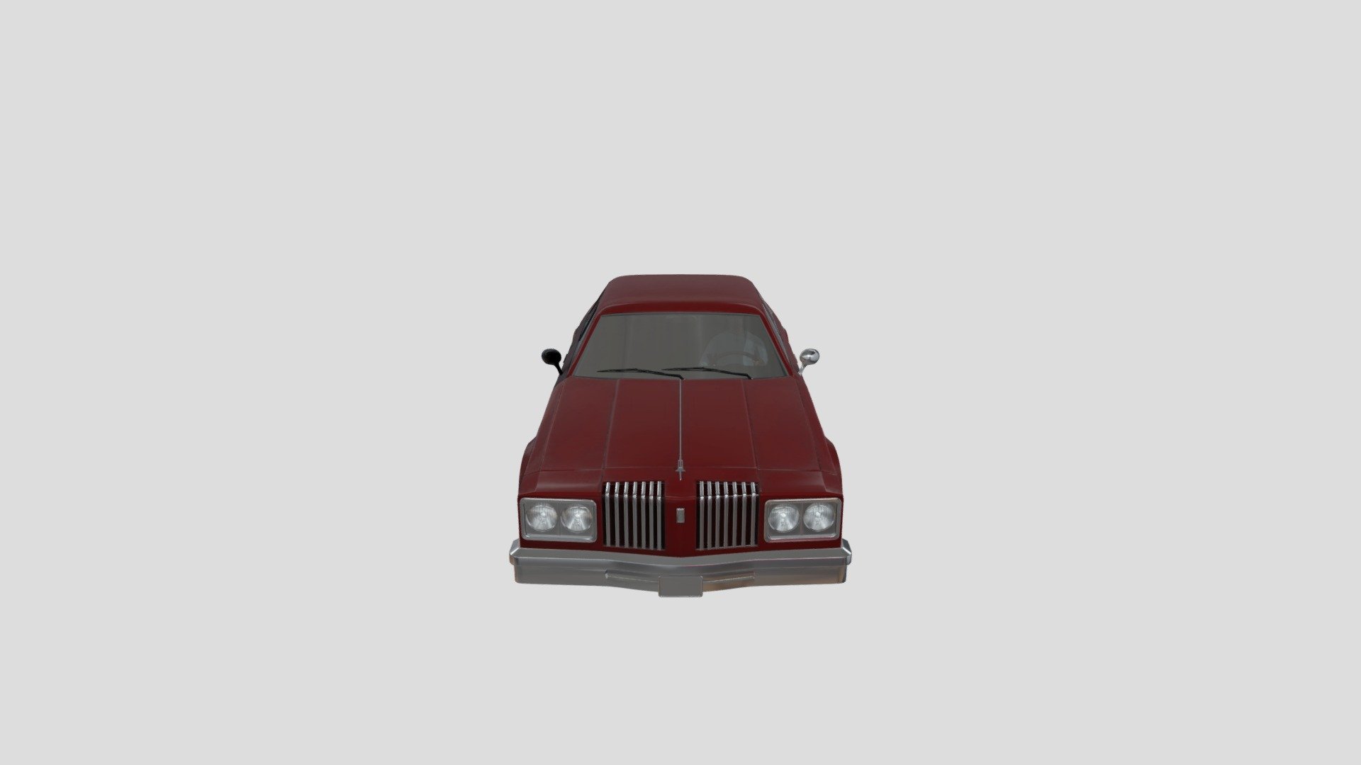 Sedan Oldsmobile Cutlass Supreme 1989 - Download Free 3D model by ...