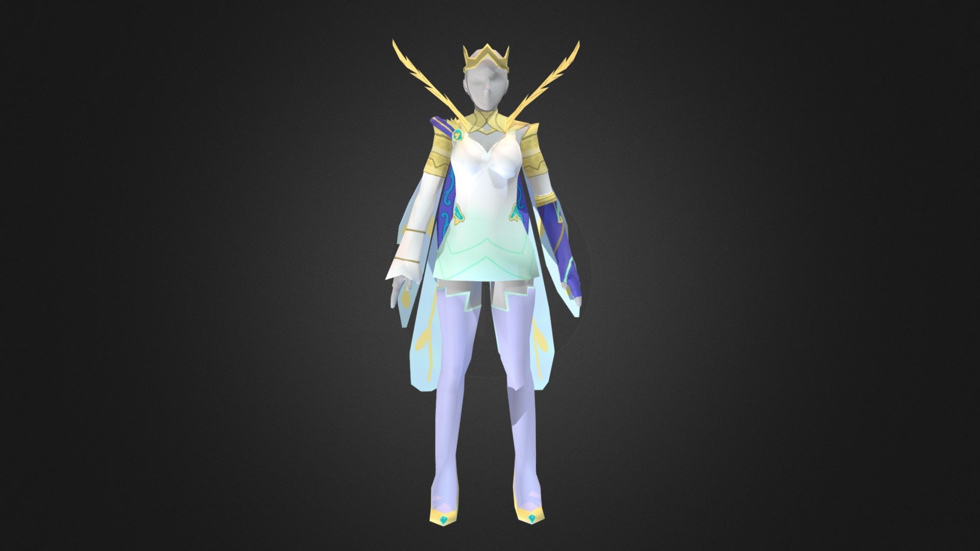 Clothing Forest Tale (Tel'annas - AOV) - 3D model by Stigia Studio ...