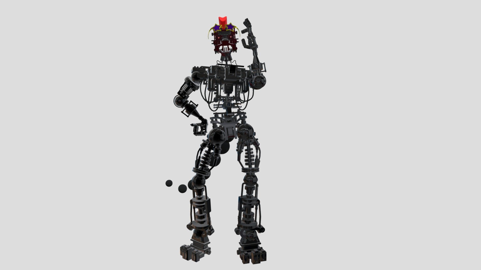 Roxanne Wolf's Fun Place Endoskeleton: Monster - Download Free 3D model ...