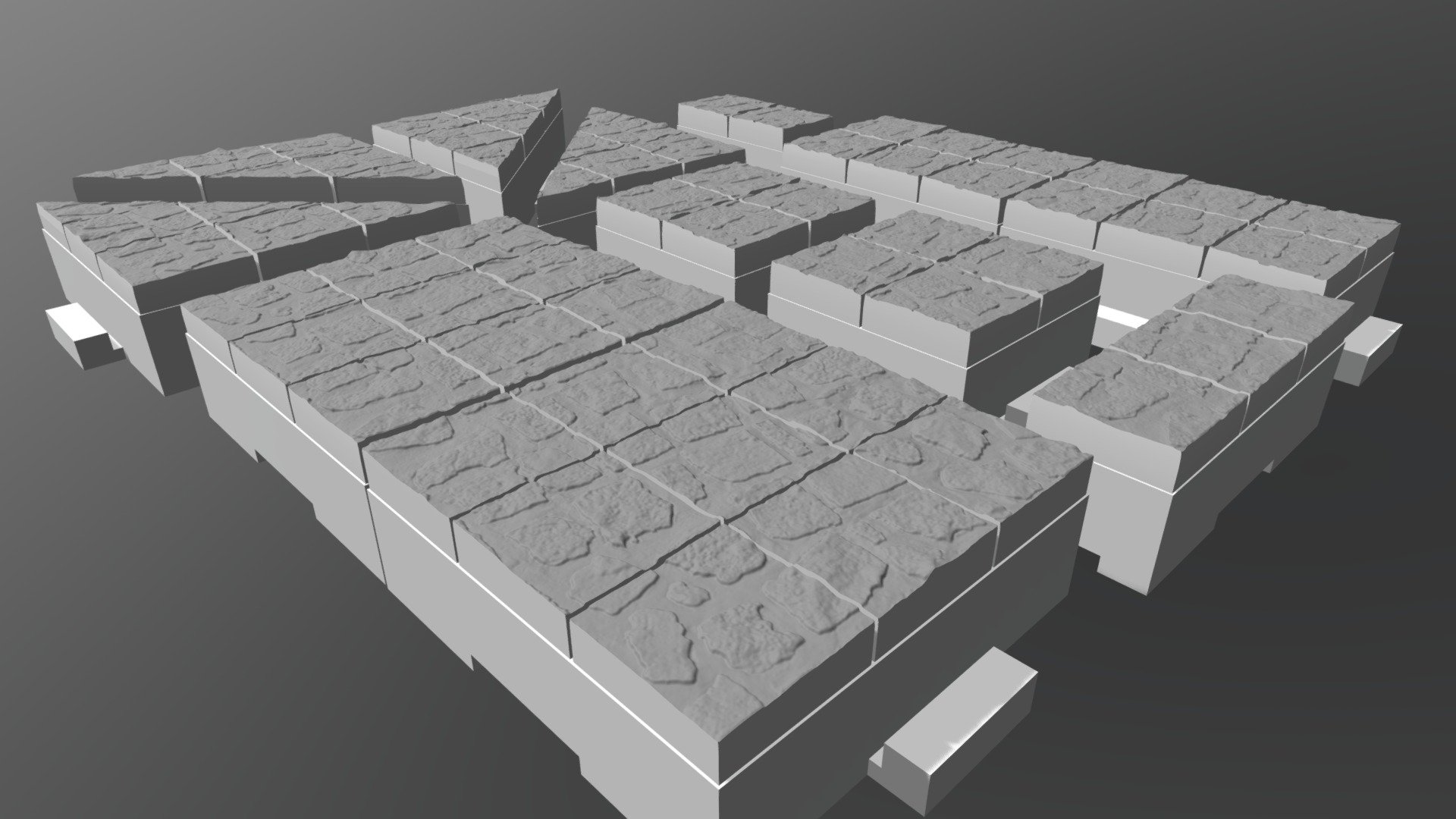 TTRPG Tiles (Stone Pavement) - Buy Royalty Free 3D model by Forge ...