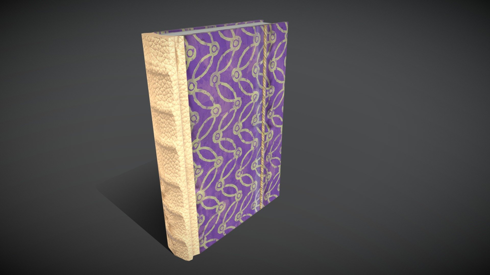 Purple Pattern Diary - 3D model by jrigall [50387f4] - Sketchfab