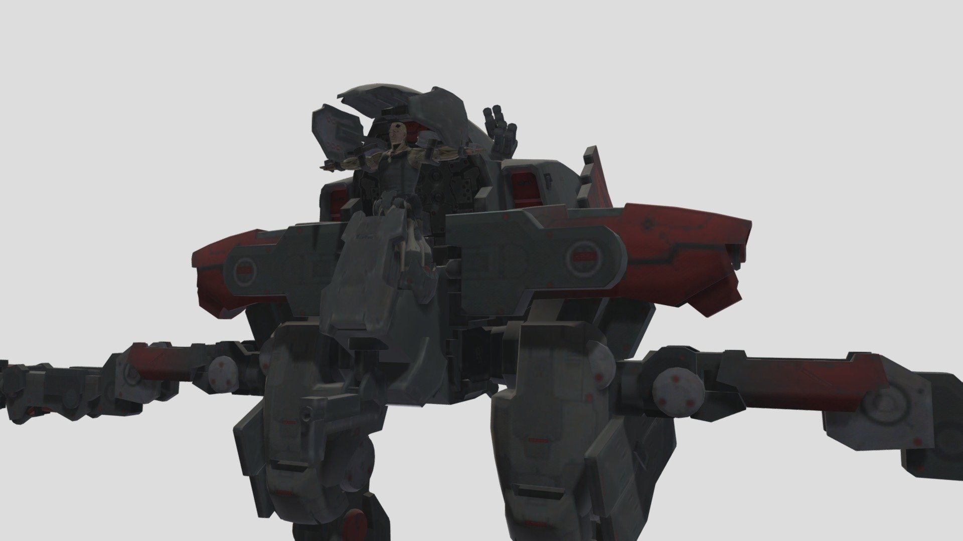 khamsin's Mech (Re-upload) - Download Free 3D model by Desperado UG ...