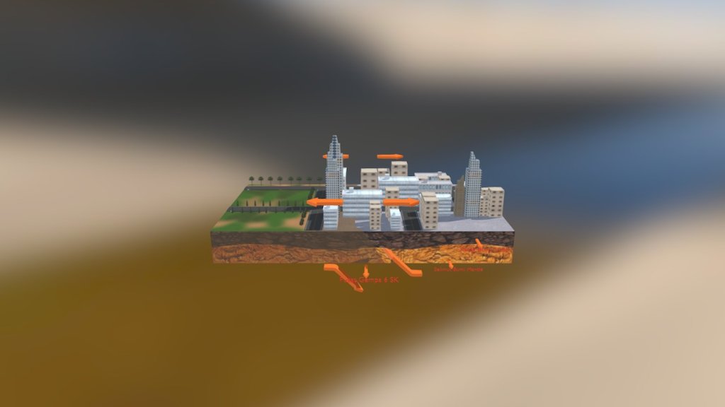 Earthquake Simulation - 3D model by alfanesta [503b8ce] - Sketchfab