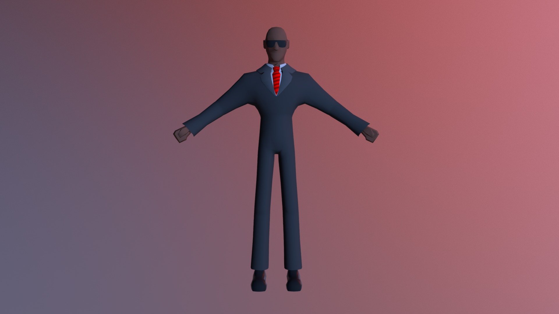 LowPoly Security Guard - Download Free 3D model by luizero00 [503d21e ...