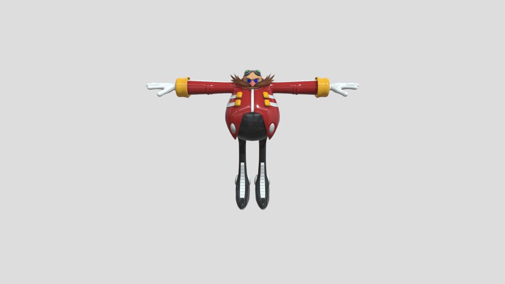 Rigged Sonic Characters - A 3D model collection by ...