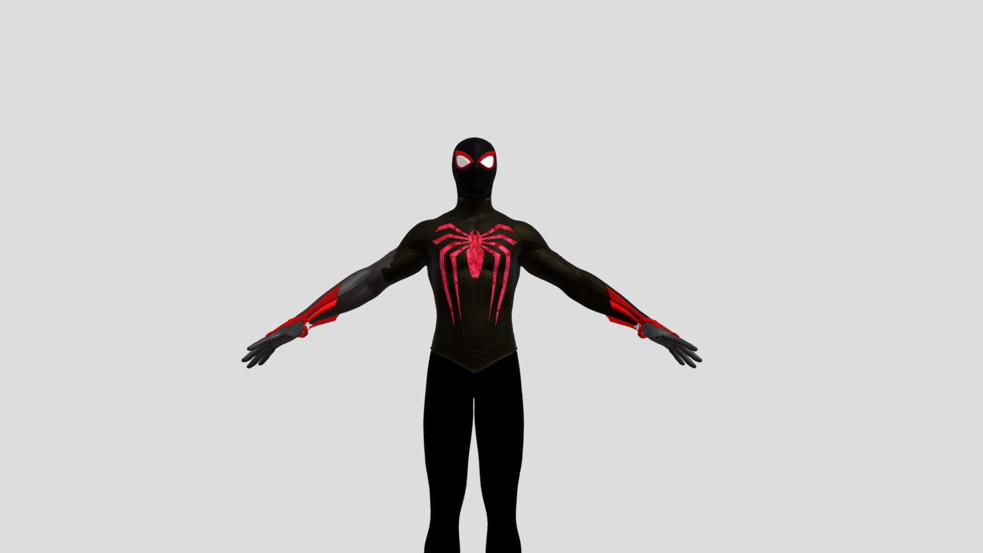 Spider- Man Miles Advanced Suit - Download Free 3D model by ...