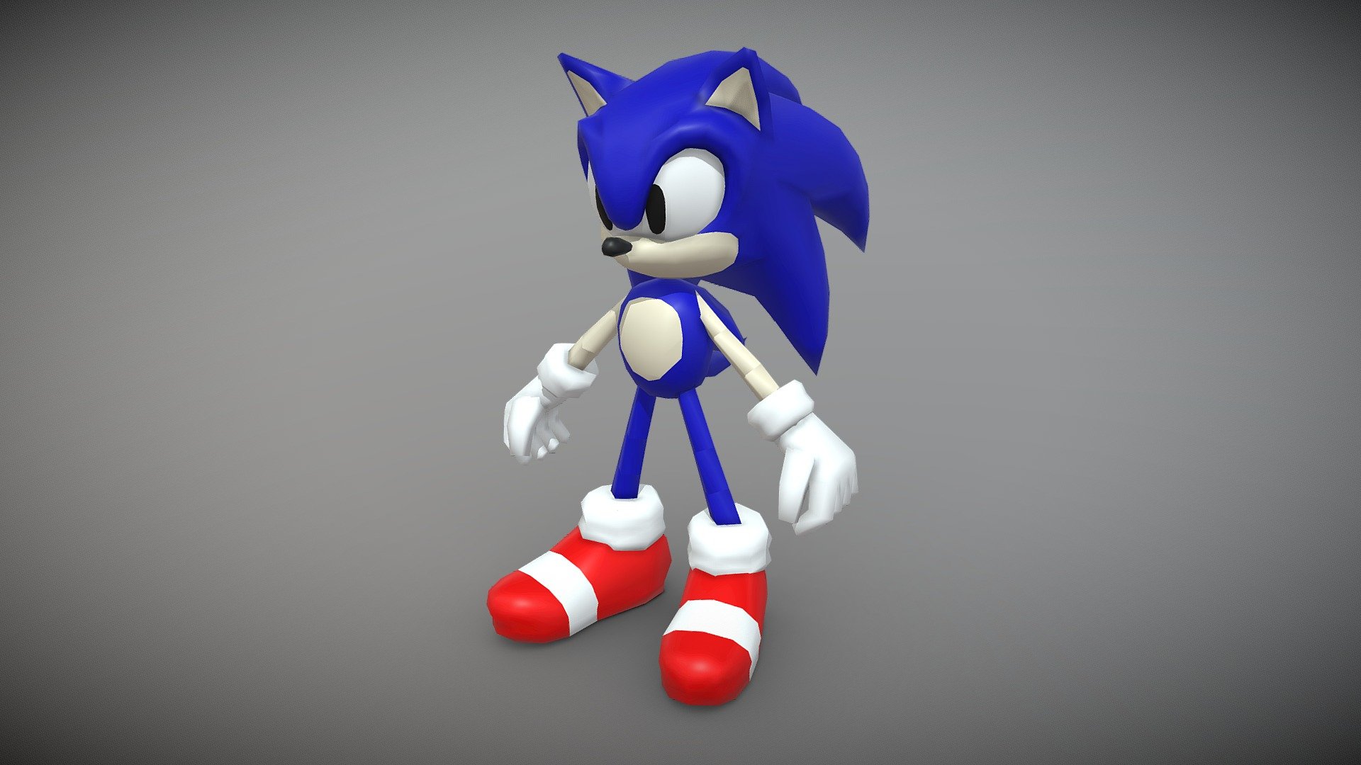 Sonic character toy - 3D model by anterior design (@anteriordesign ...
